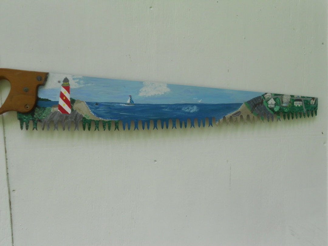 Handpainted Saws - Etsy
