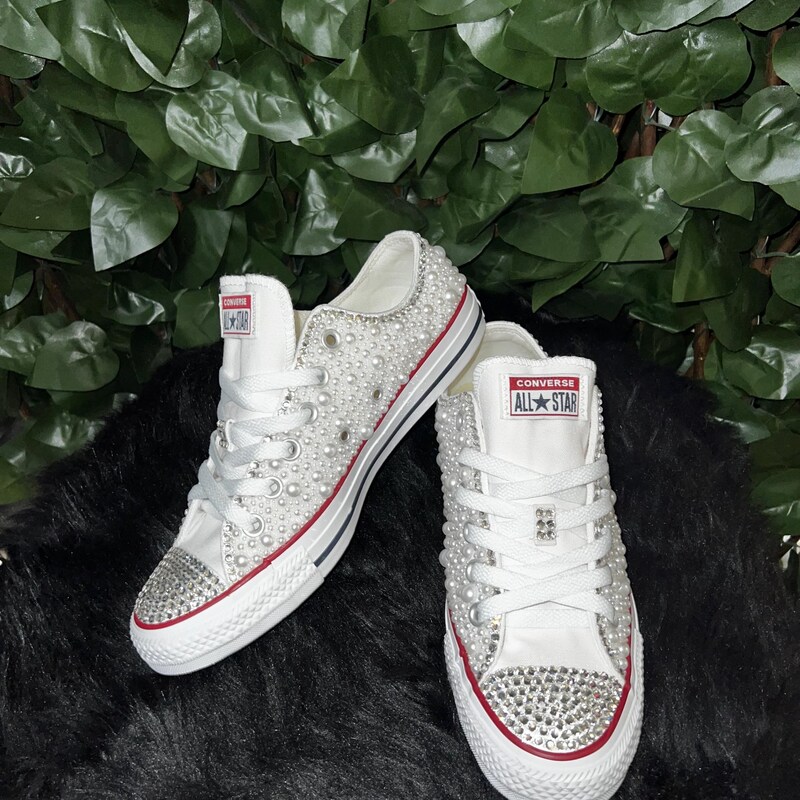 Pearl Converse - Etsy