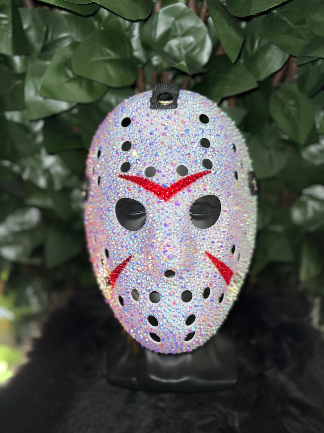 Bling Jason Mask Hockey Mask Friday the 13th Mask Rhinestone Mask - Etsy