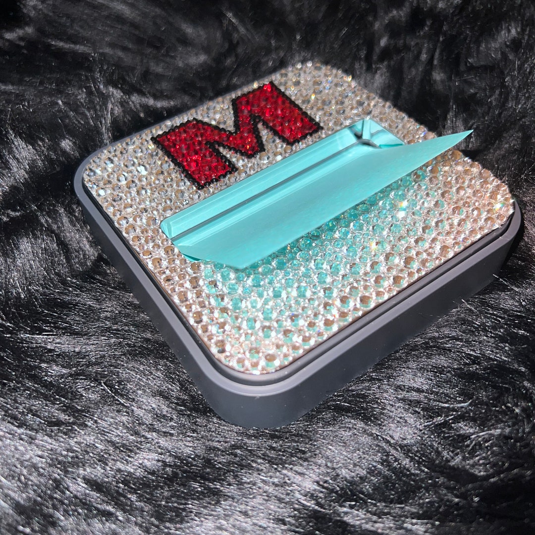 Personalized Bling Post It Holder - Etsy
