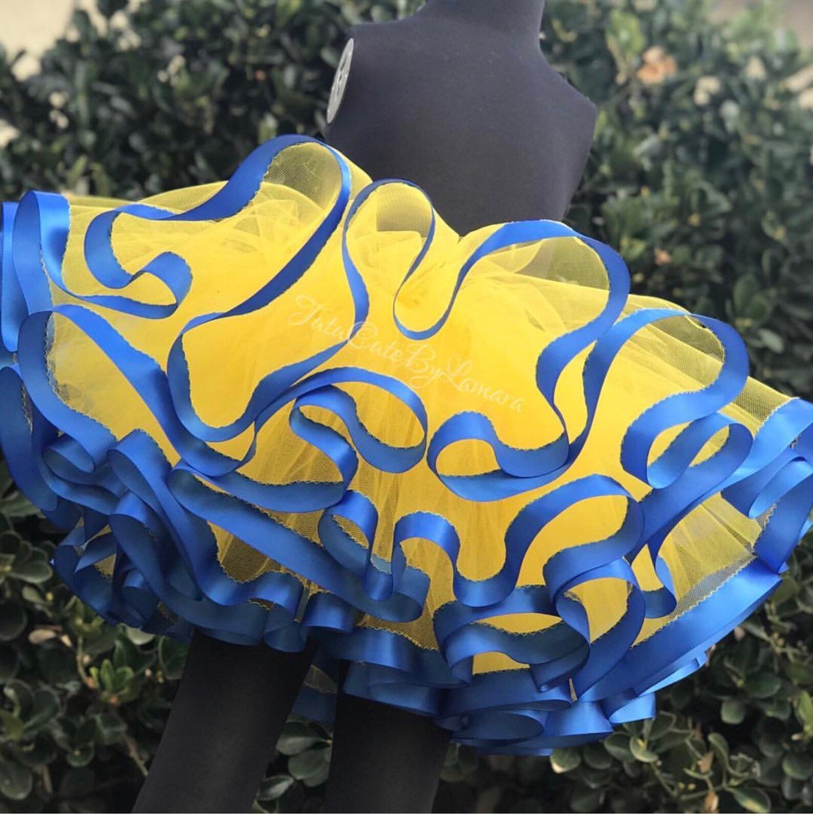 Baby and Kids Custom Ribbon Trim Tutu - Etsy