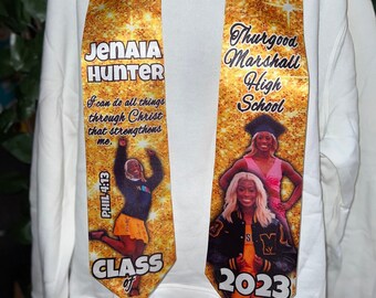 Custom Graduation Stole - Etsy