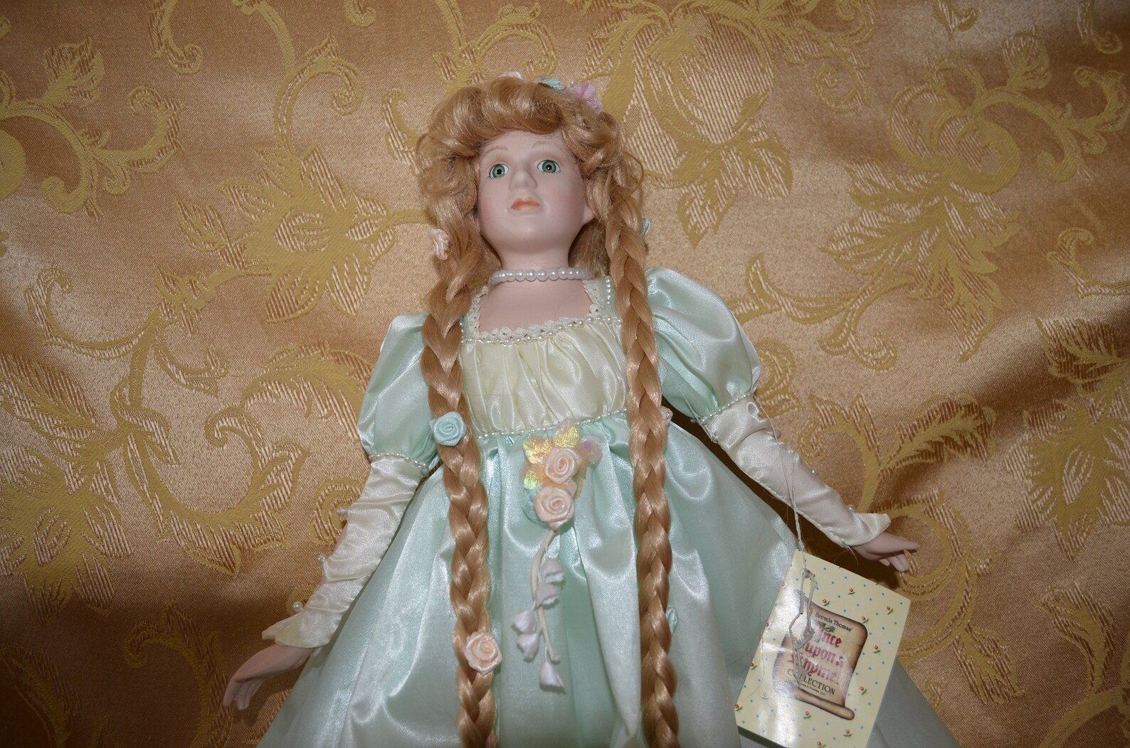 Vintage Collection of Porcelain Rapunzel Doll by Brenda Thomas. - Etsy