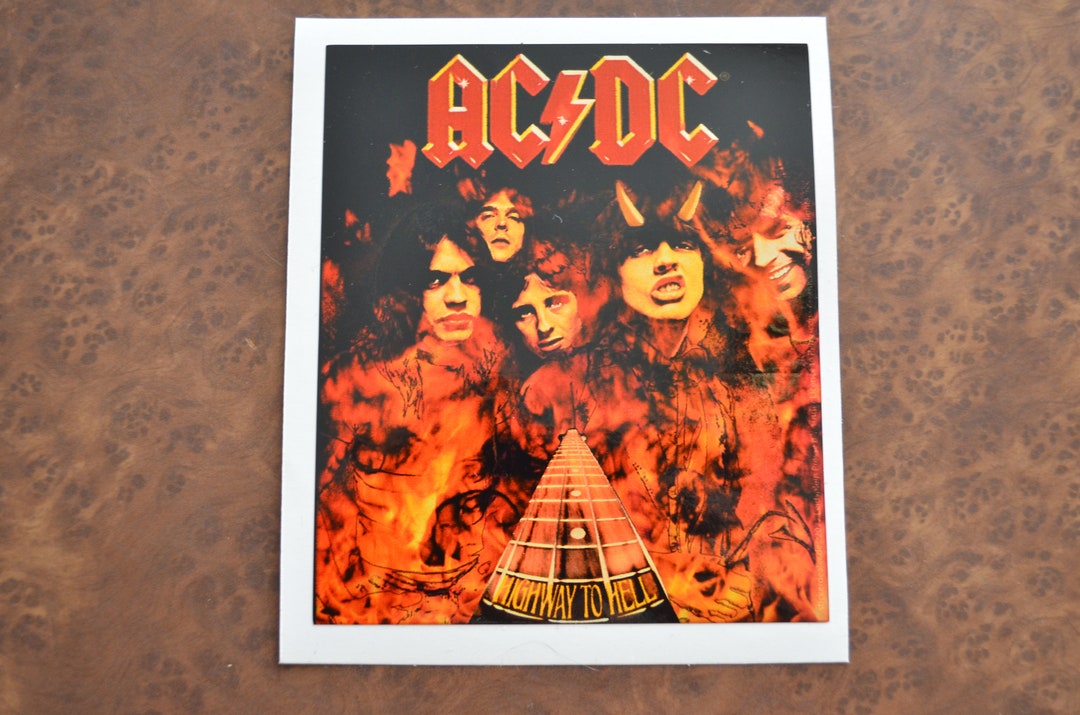 Logo AC/DC Sticker - Etsy