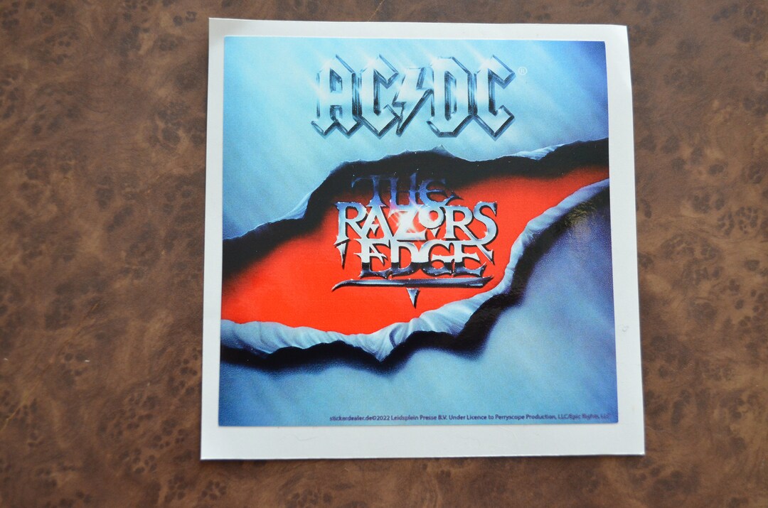 Logo AC/DC Sticker - Etsy