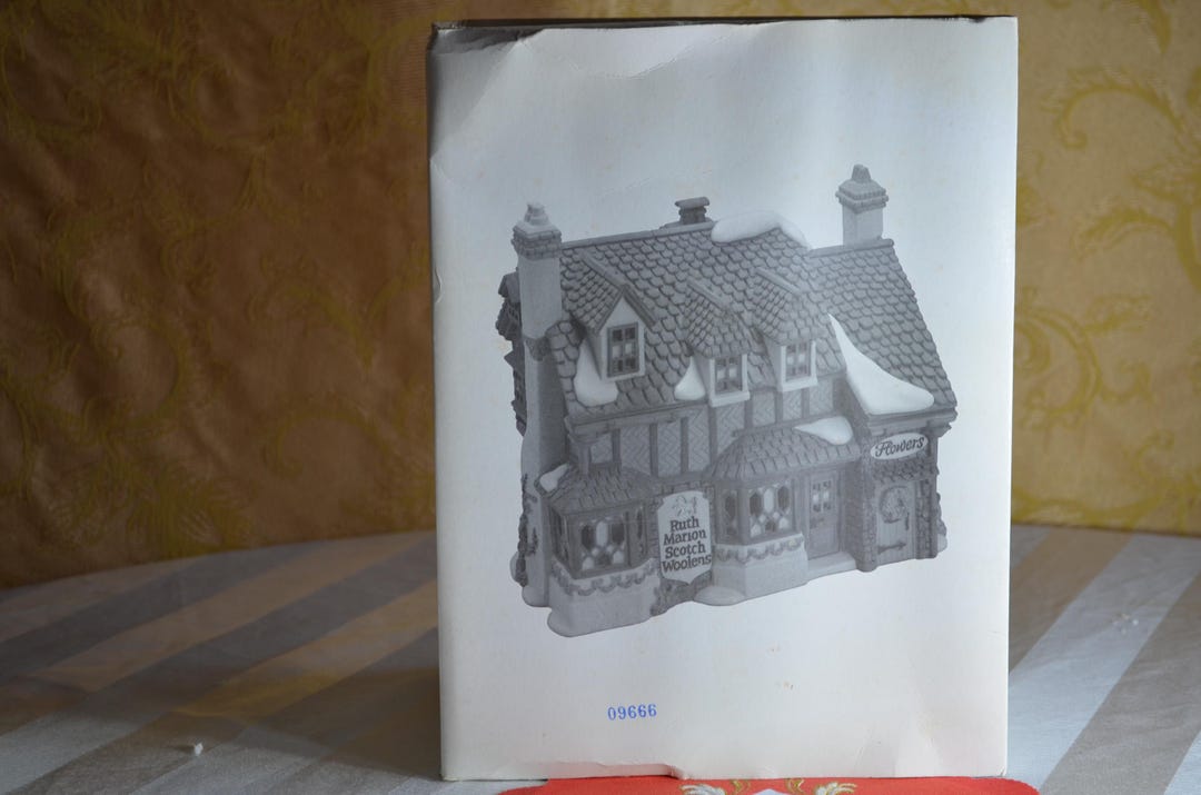 Vintage Department 56 Dickens Village Series “ruth Marion Scotch ...