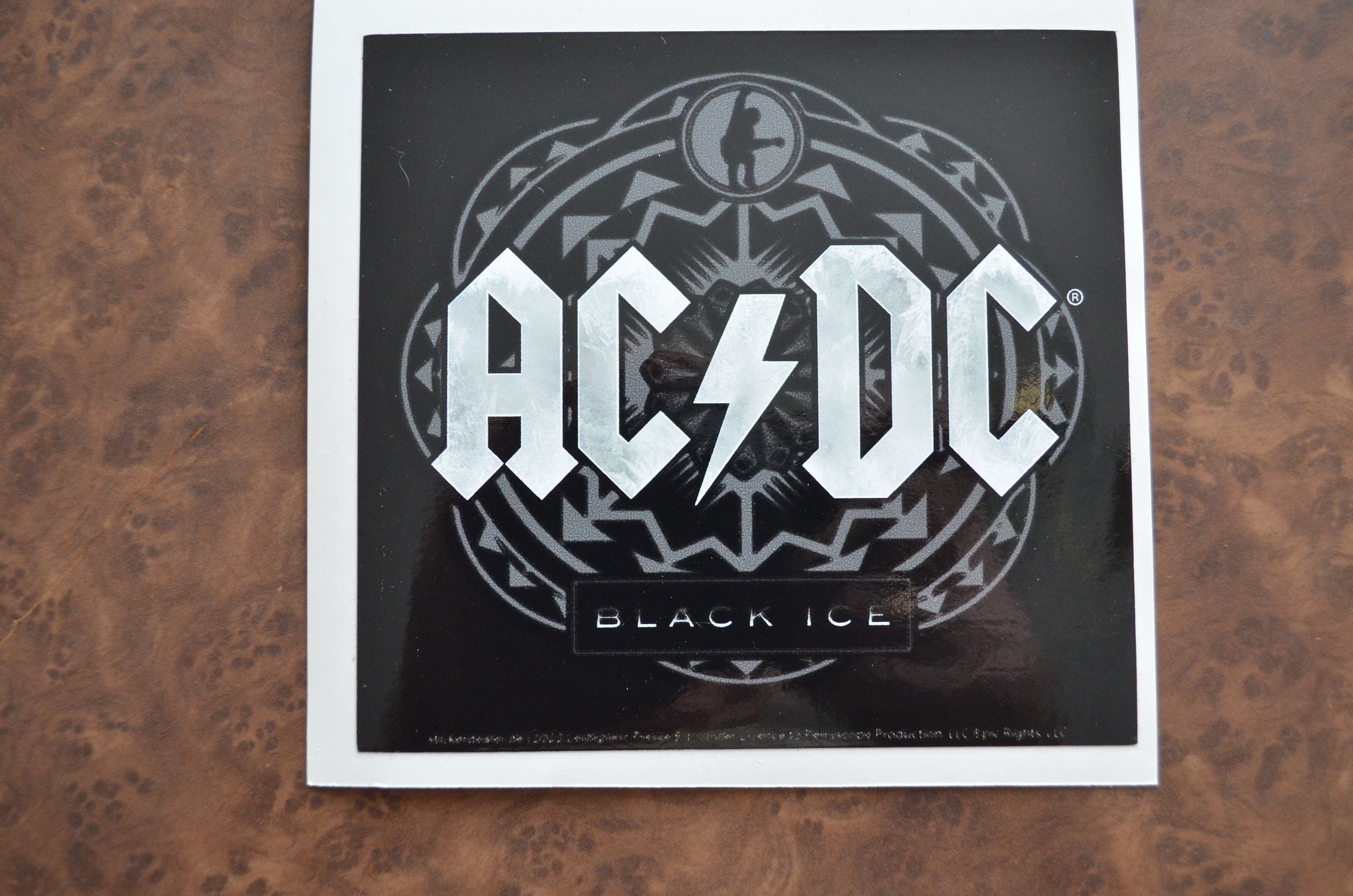Logo AC/DC Sticker - Etsy