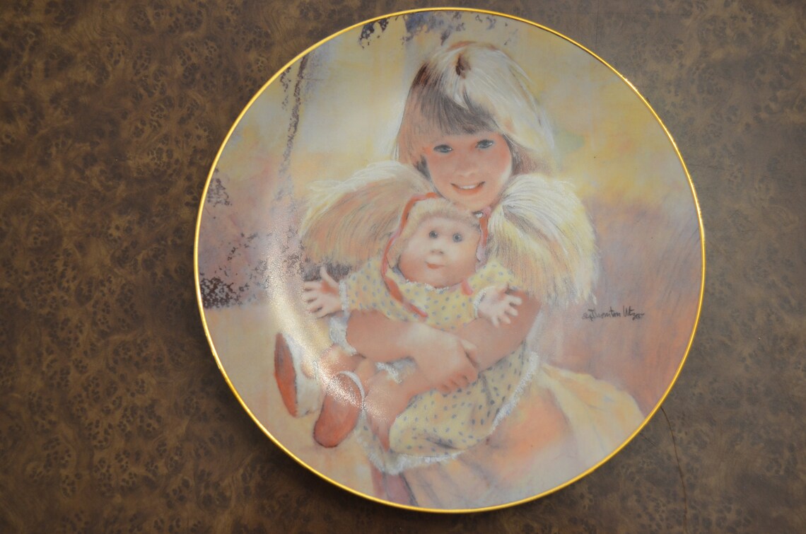 Vintage Collectible Plate friends Forever by - Etsy