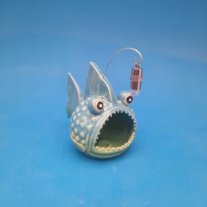 Anglerfish Night Light, Anglerfish Air Planter, Lantern Fish Night ...