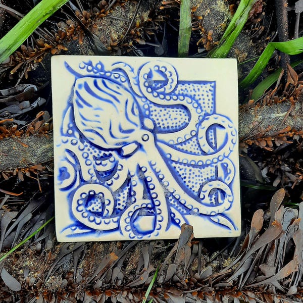Ocean Tile - Etsy