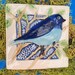 Hand Made Bluebird Tile - Etsy