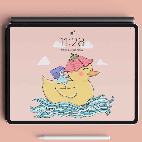 Rubber Duck Wallpaper - Etsy