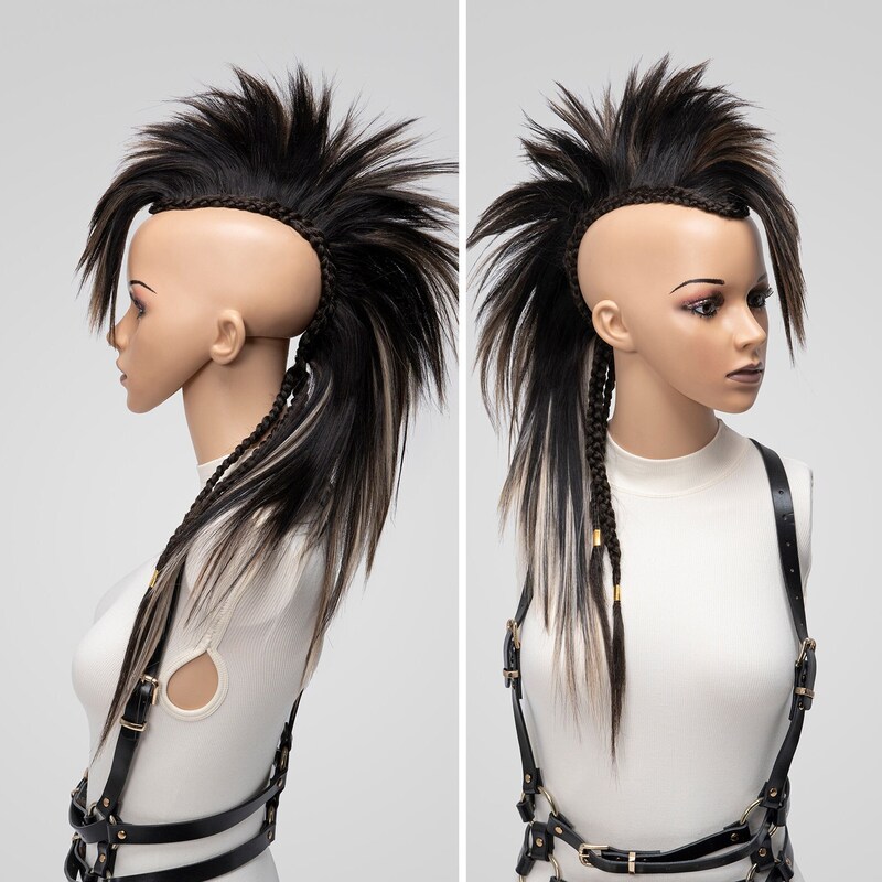 Mohawk Wig - Etsy