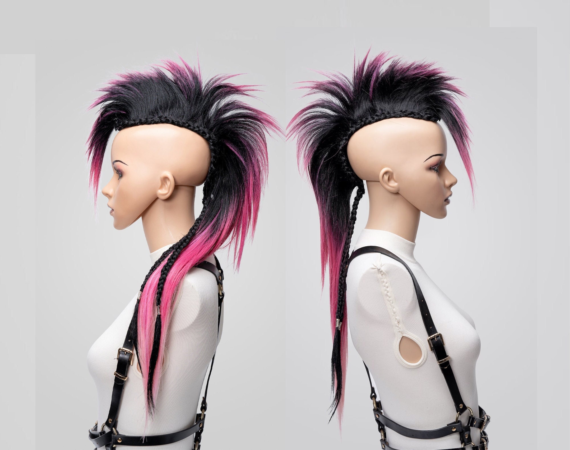 Pinks Mohawk Hairstyle