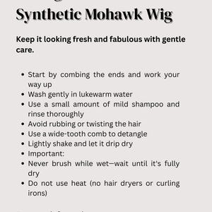 Feather Mohawk Wig, Spike Mohawk Warrior, Goth Wig Punk, Halloween ...