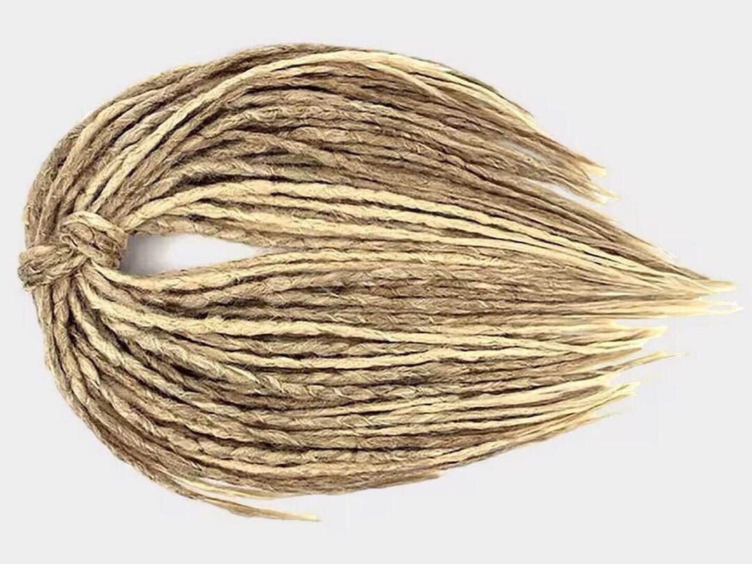 Blond Dread Locs Extensions, Partial Full Set Dreadlock Single Double ...