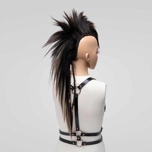 Cyberpunk Headpiece, Mohawk Cosplay Wigs Commission, Drag Queen Costume ...