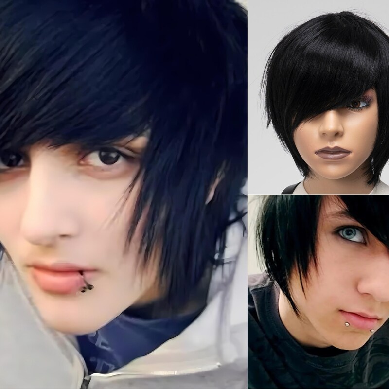 Anime Boy Wig - Etsy