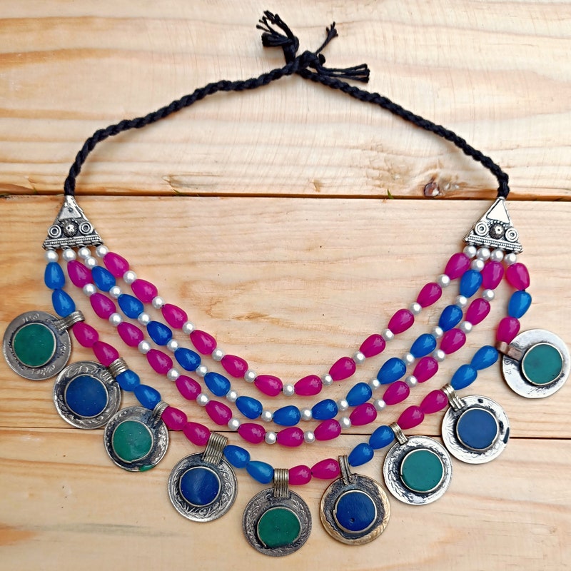 Fabric Amulet Necklace - Etsy