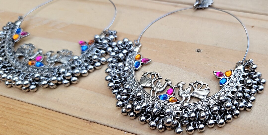 Chand Tara Earring- Statement Earrings- Afghan Earring- Bohemian ...