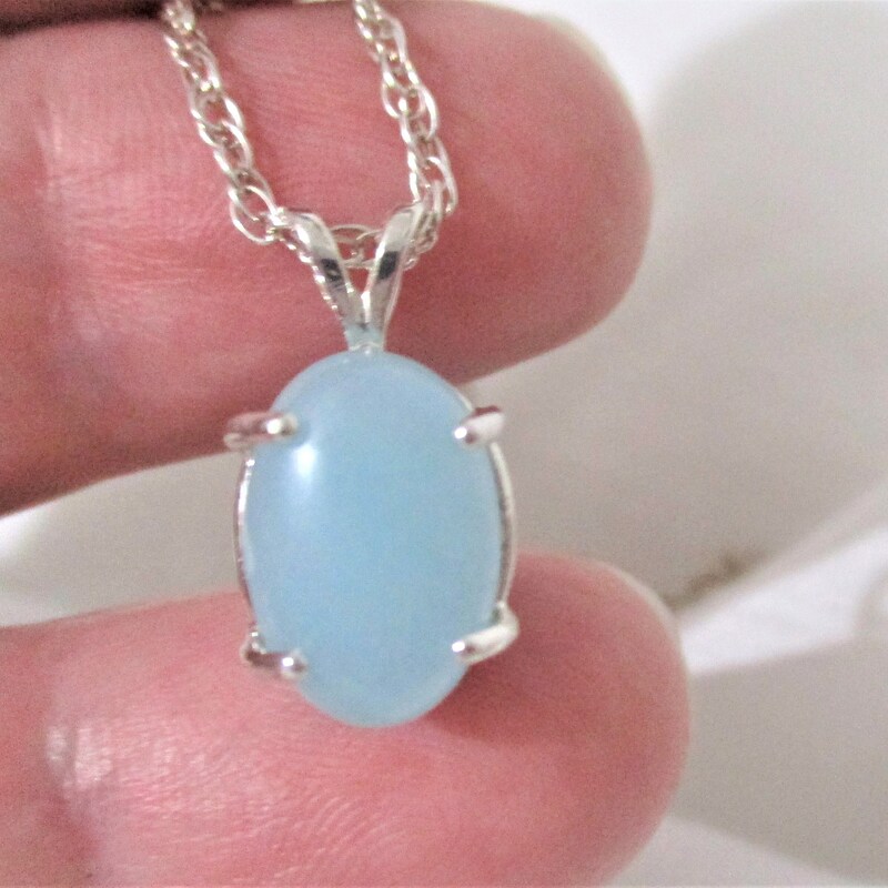 Blue Stone Pendant - Etsy