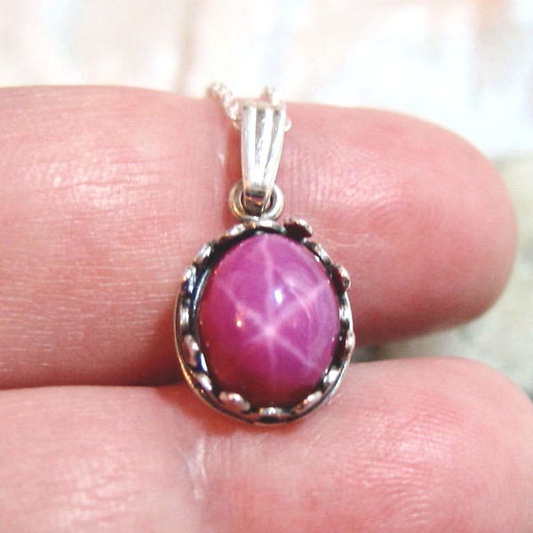 Lab Created Star Ruby - Etsy