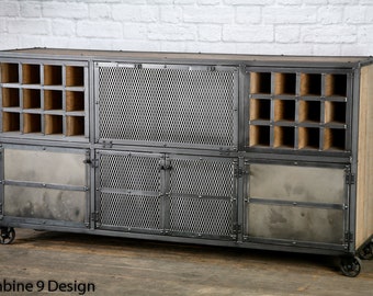 Rustic Bar Cabinet - Etsy