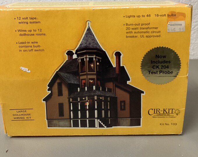 Cir Kit Large Dollhouse Wiring Kit Free Shipping To The Us Etsy