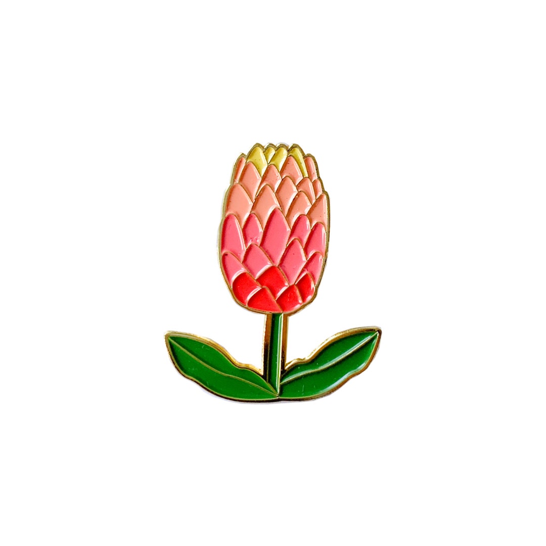 LAPEL PIN | Protea - Etsy
