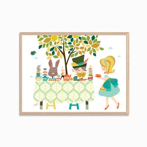 FAIRY TALE | Set of Four Posters : Modern Illustration Children Fairy ...