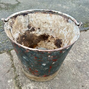 Garden Vintage Bucket Medium Sized Great for Planter - Etsy