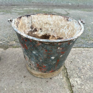 Garden Vintage Bucket Medium Sized Great for Planter - Etsy