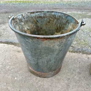 Garden Vintage Bucket Medium Sized Great for Planter - Etsy