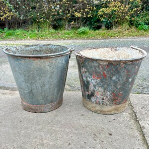 Garden Vintage Bucket Medium Sized Great for Planter - Etsy