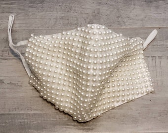 Pearl Mask - Etsy