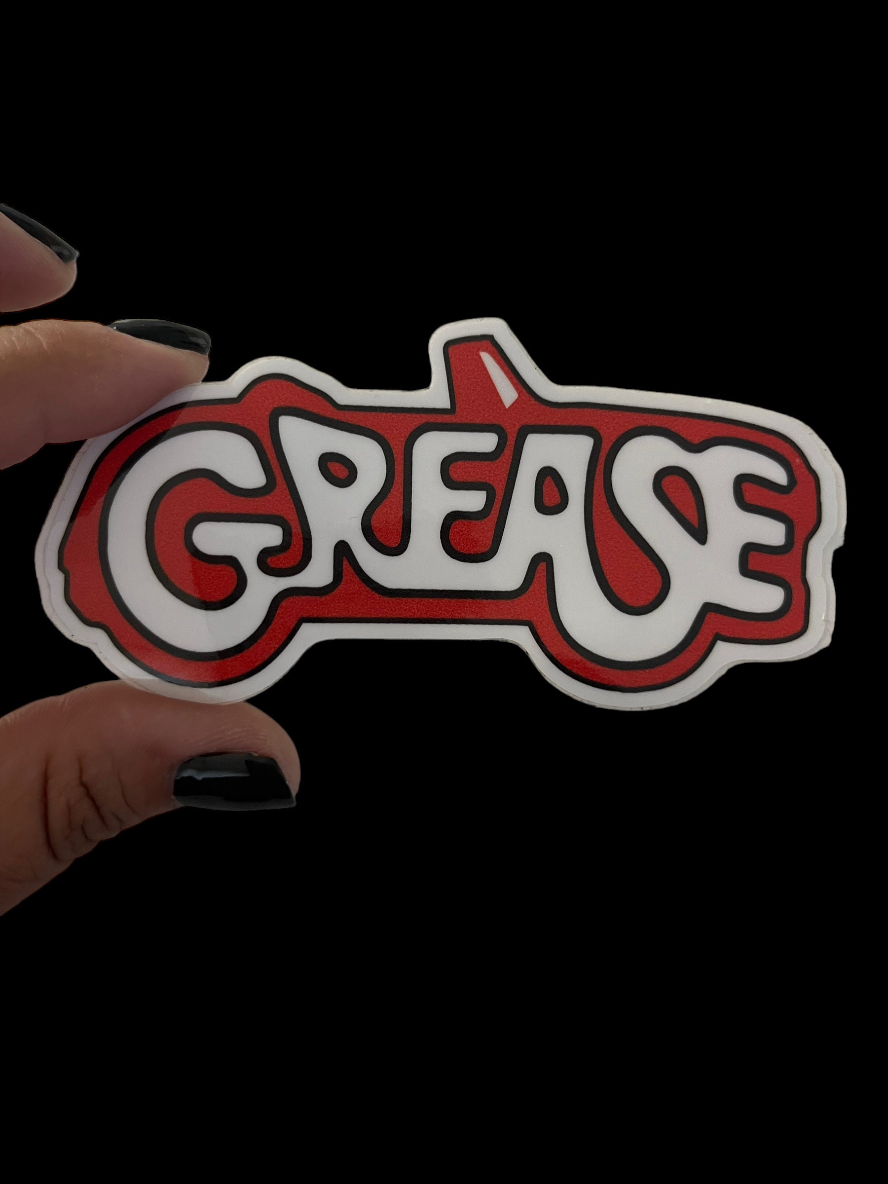 Grease VINYL STICKER - Etsy