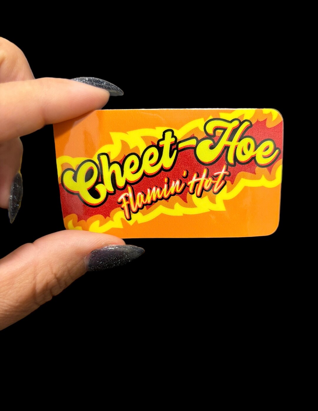 Cheet-hoe Vinyl Sticker - Etsy