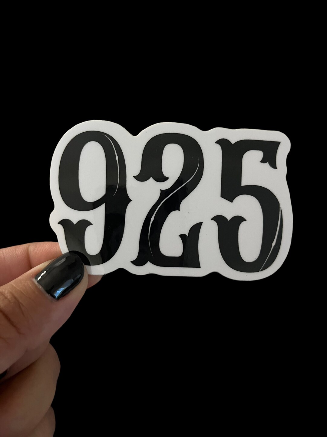 925 Bay Area Code VINYL STICKER - Etsy