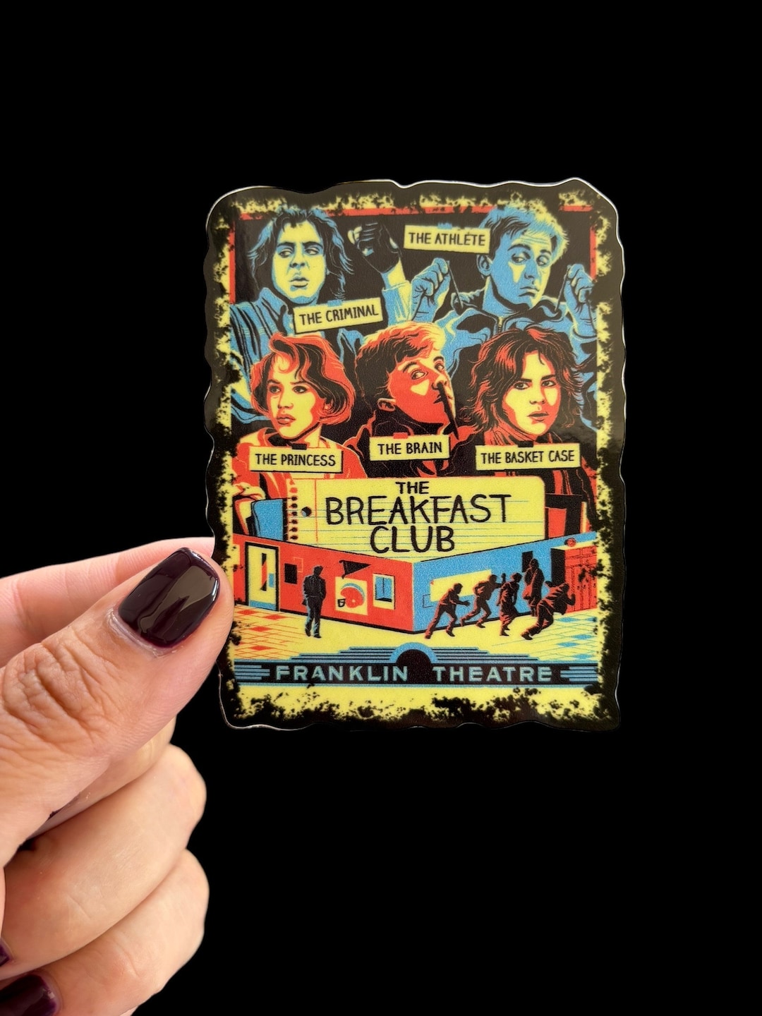 The Breakfast Club VINYL STICKER - Etsy