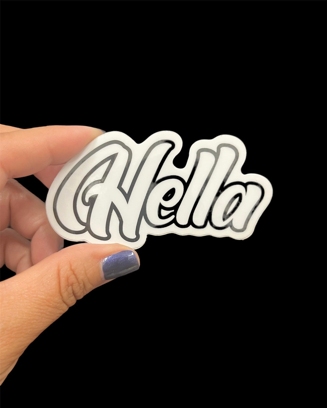 Hella VINYL STICKER - Etsy