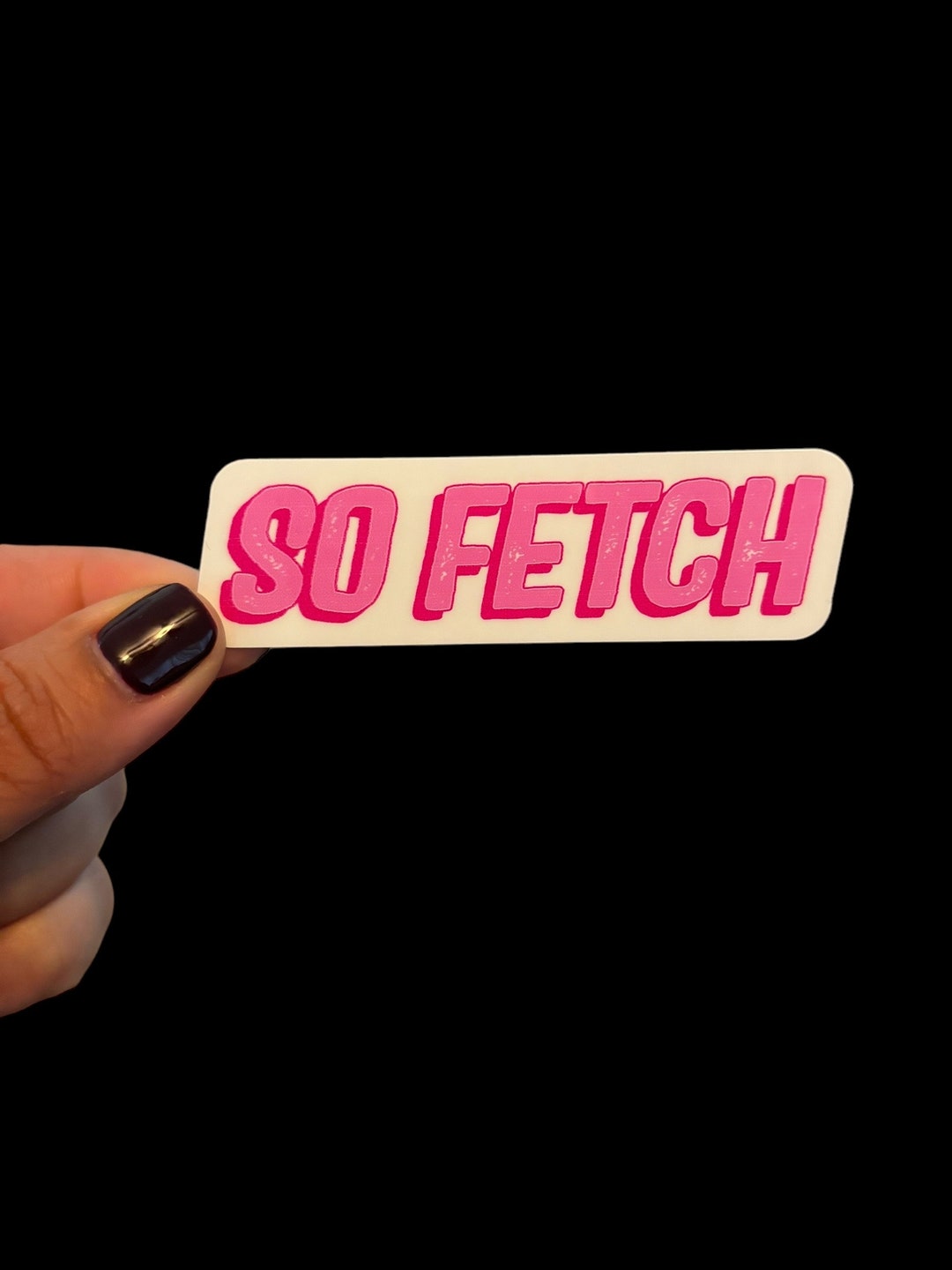So Fetch VINYL STICKER - Etsy