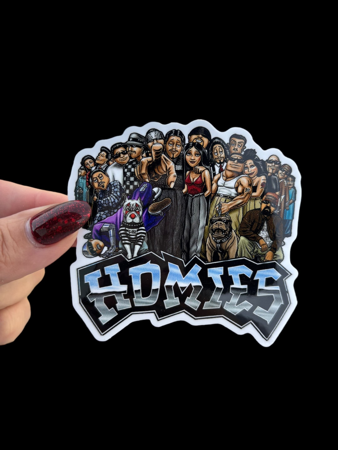 Homies VINYL STICKER - Etsy