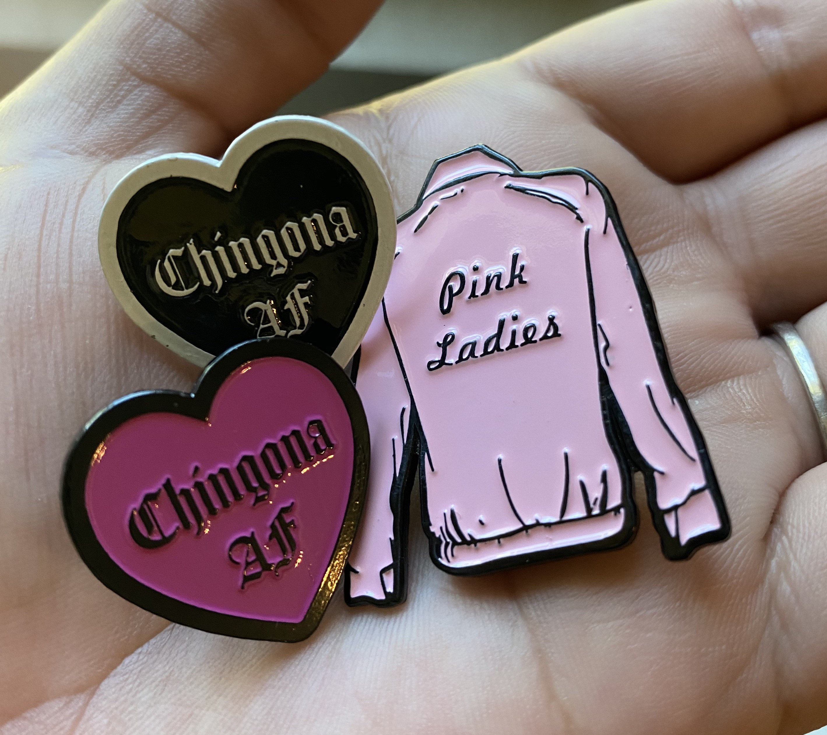 Pink Ladies Pin | Etsy