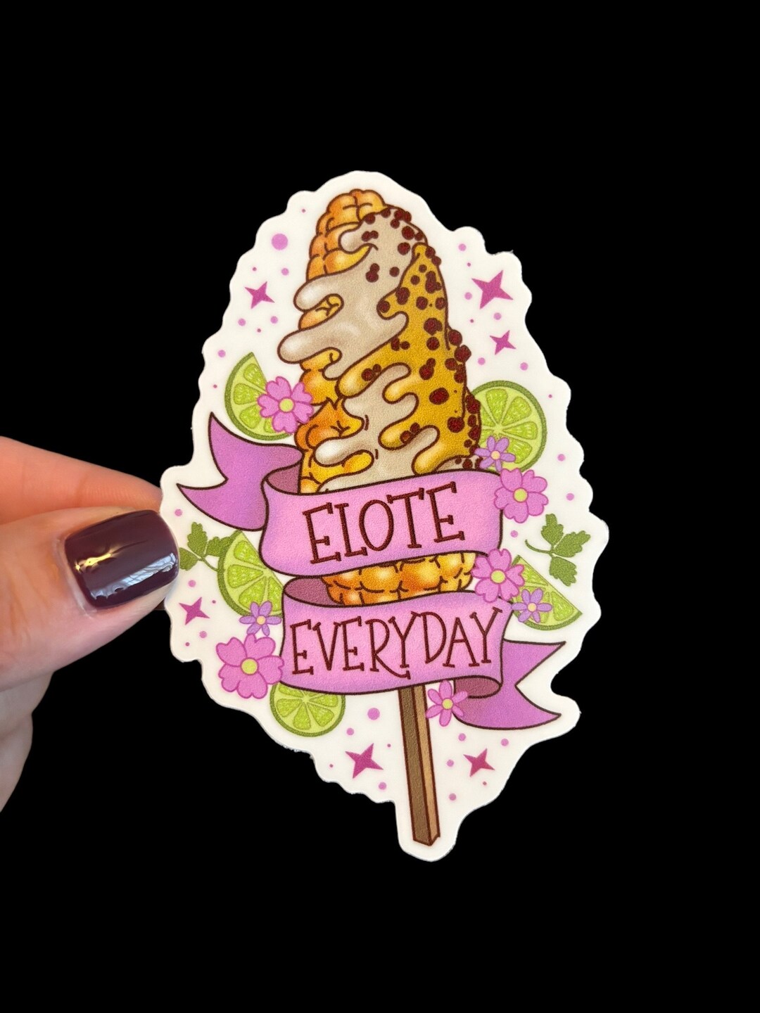 Elote Everyday VINYL STICKER - Etsy