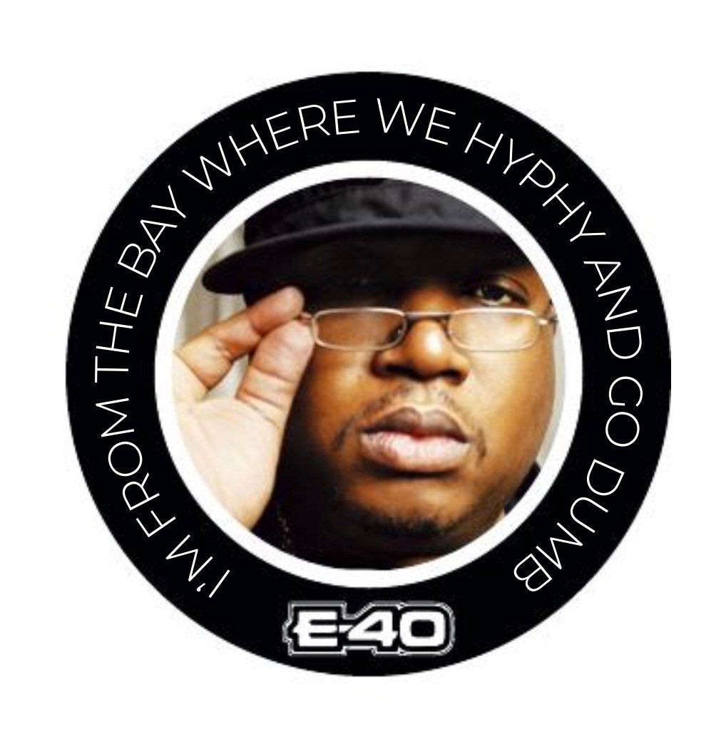 E-40 Vinyl Sticker - Etsy