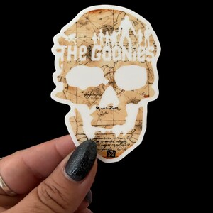 The Goonies Map VINYL STICKER - Etsy