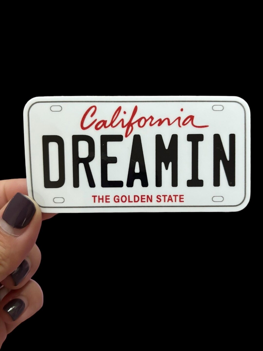 California Dreamin VINYL STICKER - Etsy