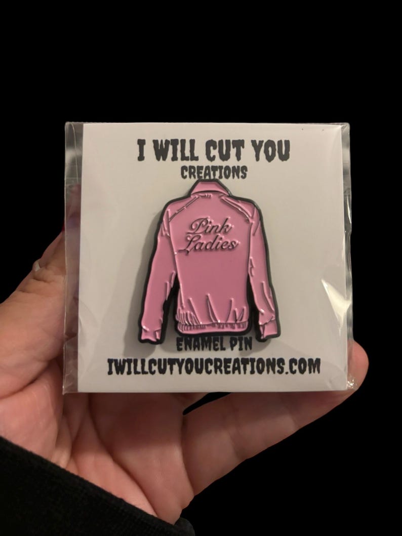 Pink Ladies Pin - Etsy