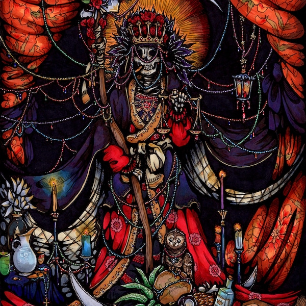 Holy Death - Etsy