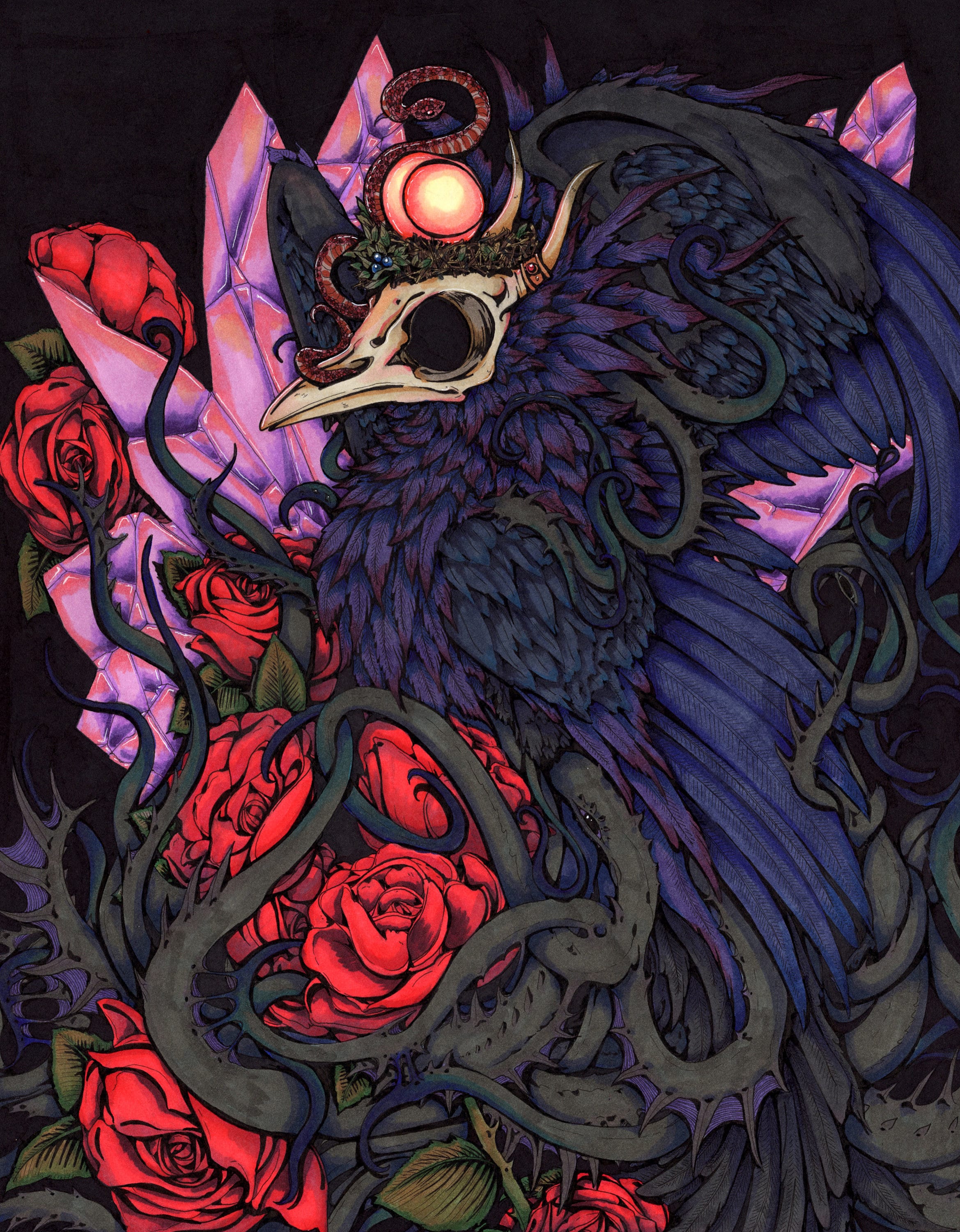 Raven an Old God - Etsy Hong Kong